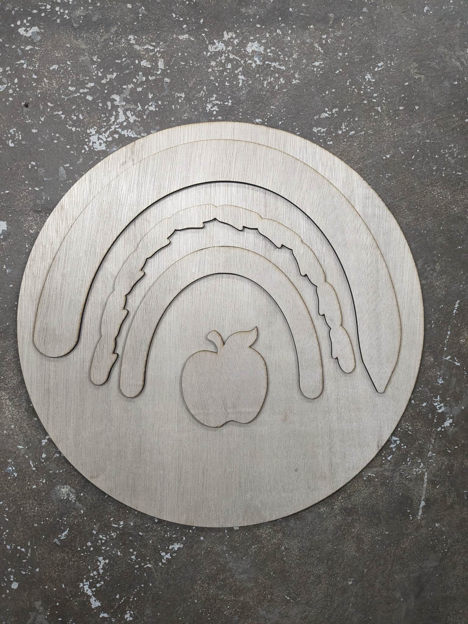 19" Layered Come Back With A Warrant Door Hanger Wood Cutout | MR ...