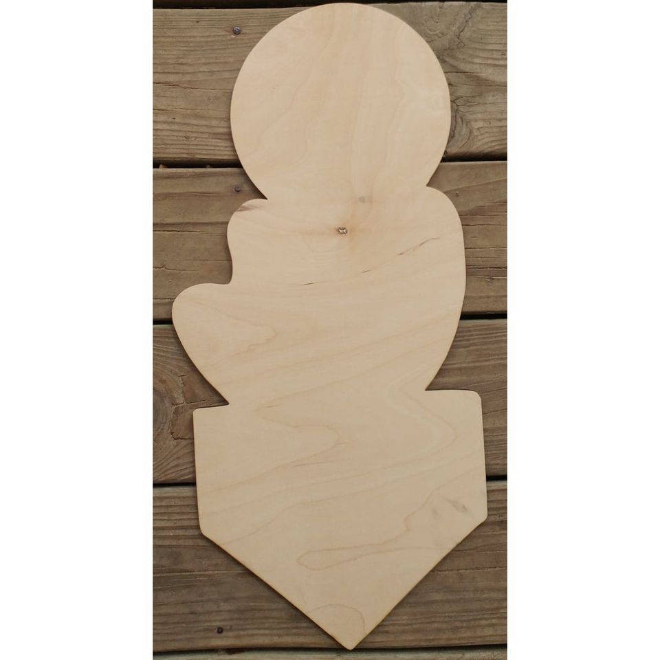 21” Baseball or Softball Tri Piece Wood Door Hanger Cut Out | MR ...