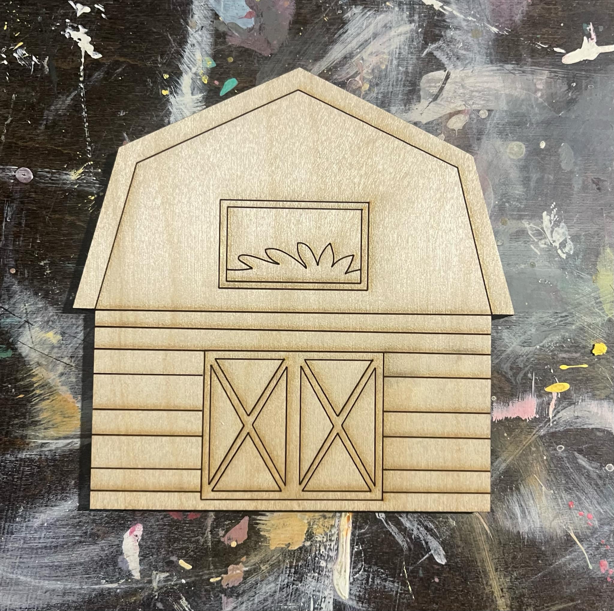 4.5" Barn Craft Wood Blank With Lines Great for Kits | MR. PEACOCK'S ...