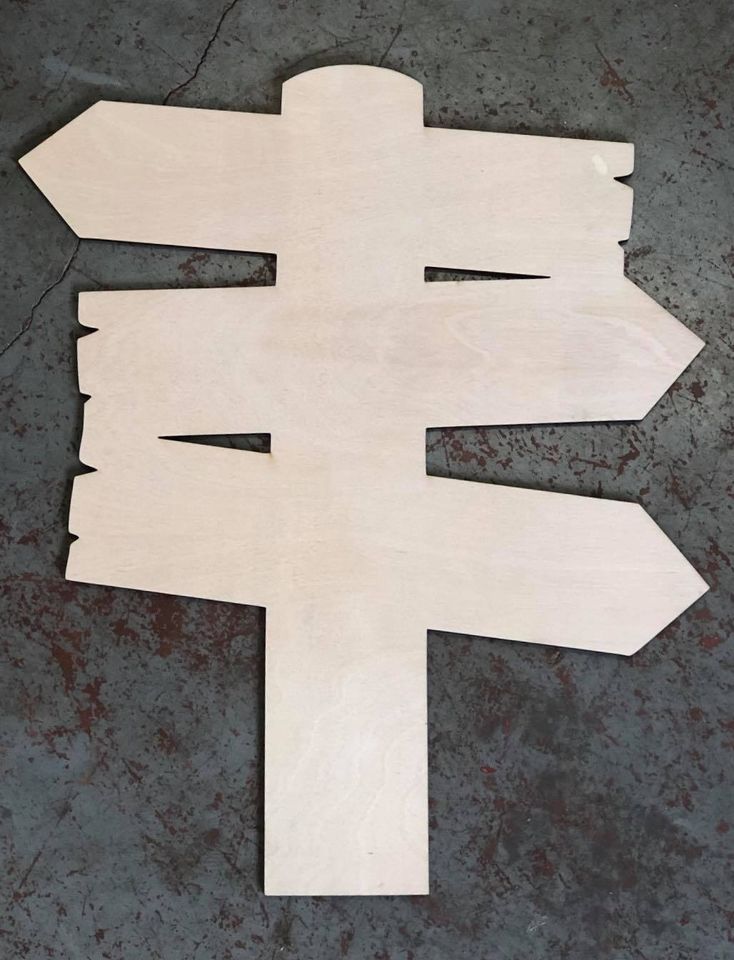 21” x 17" Picket Sign Door Hanger Wood Cutout | MR. PEACOCK'S WOOD LLC
