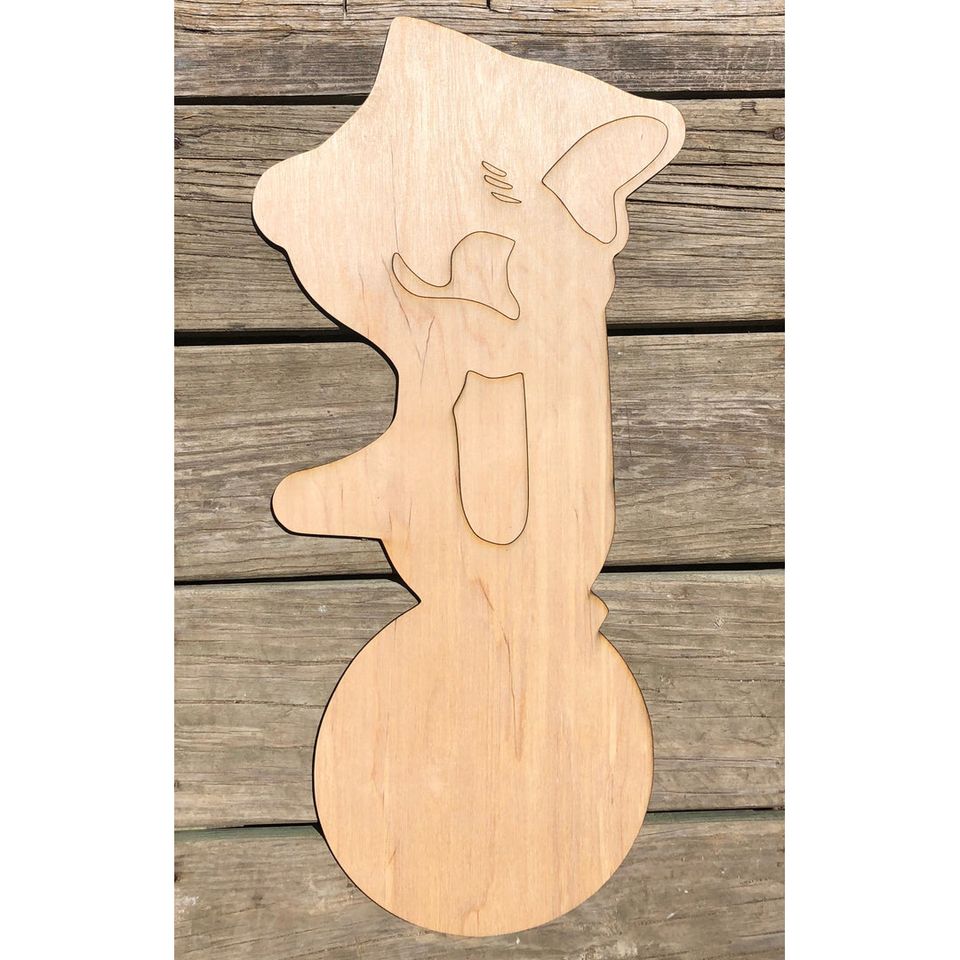 22" Fishing Tri Piece Fish Hook Bobber Door Hanger Wood Cutout | MR ...