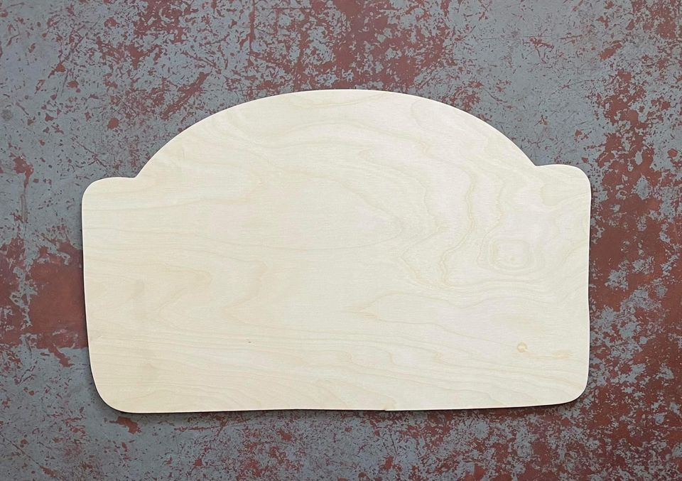 23" x 14.5" Round Top Sign Door Hanger Wood Cutouts | MR. PEACOCK'S ...