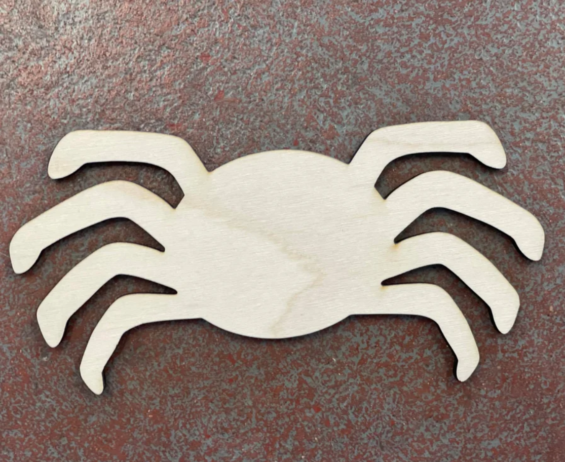 6" Spider Interchangeable Shape | MR. PEACOCK'S WOOD LLC
