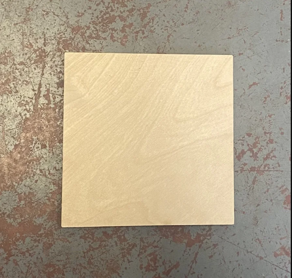 6” Square Wood Cutout | MR. PEACOCK'S WOOD LLC