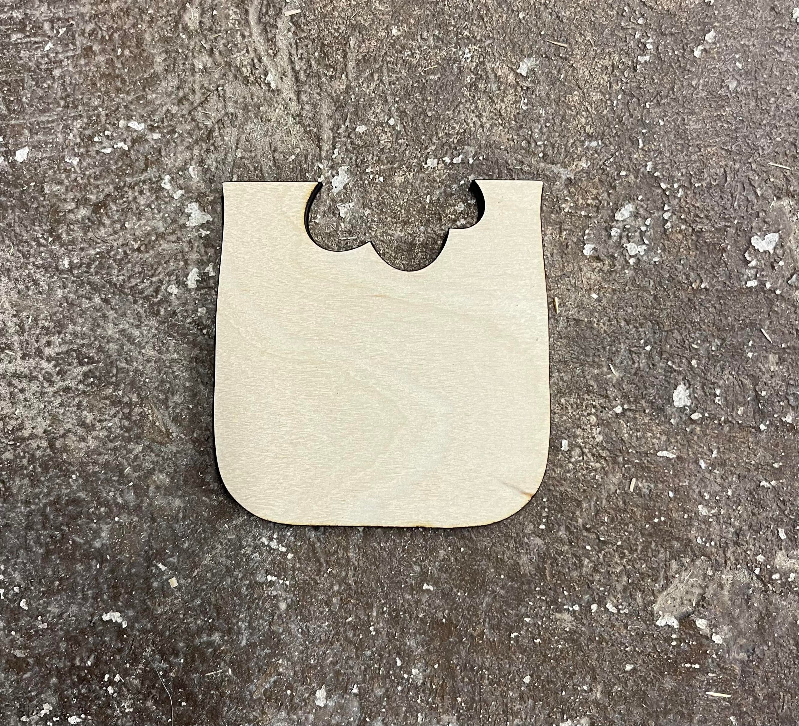 3.5" Funky Watermelon For 19" Rounds Wood Cutouts | MR. PEACOCK'S WOOD LLC