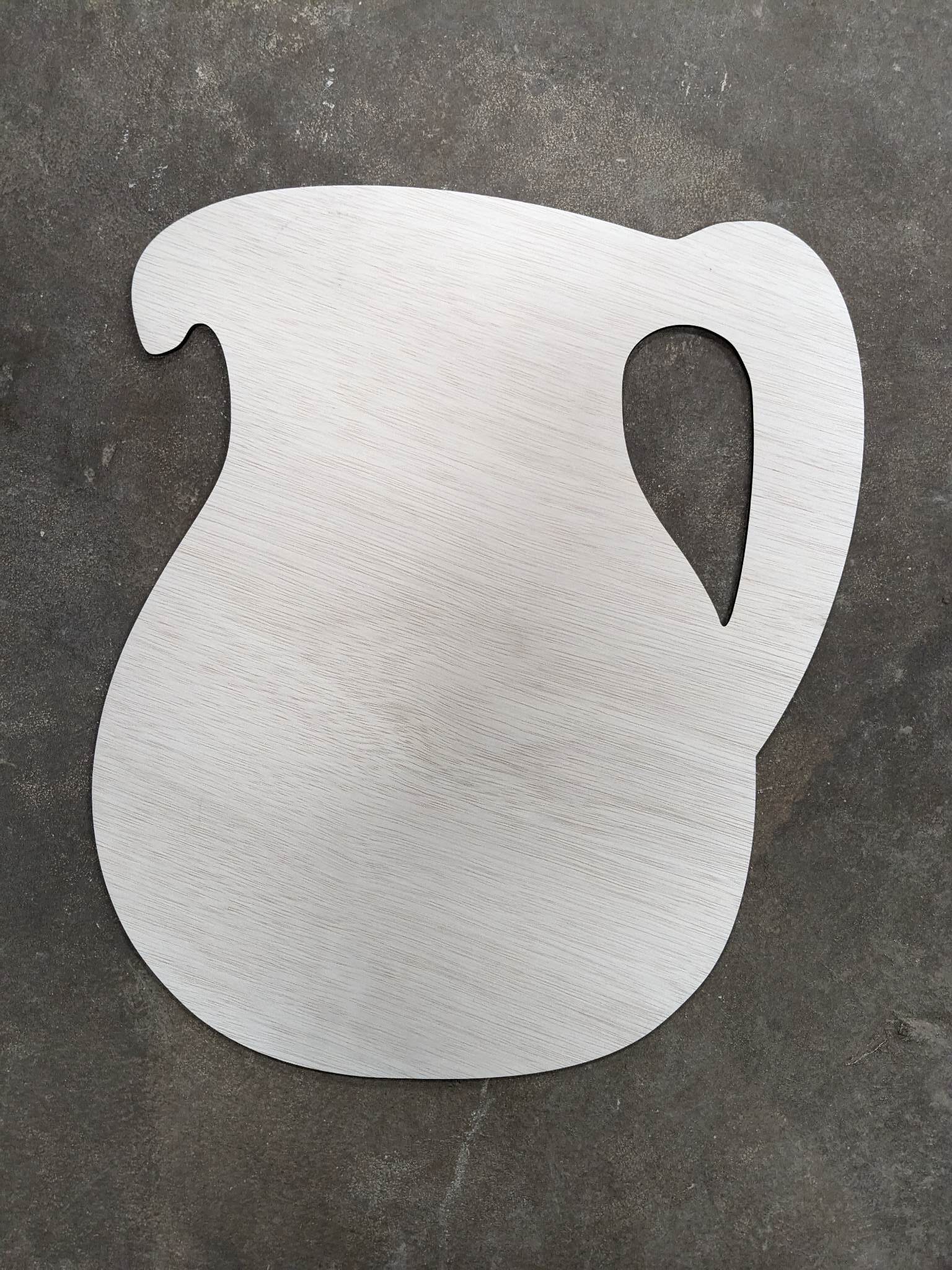 11" Pitcher For 15" Rounds Wood Cutouts | MR. PEACOCK'S WOOD LLC