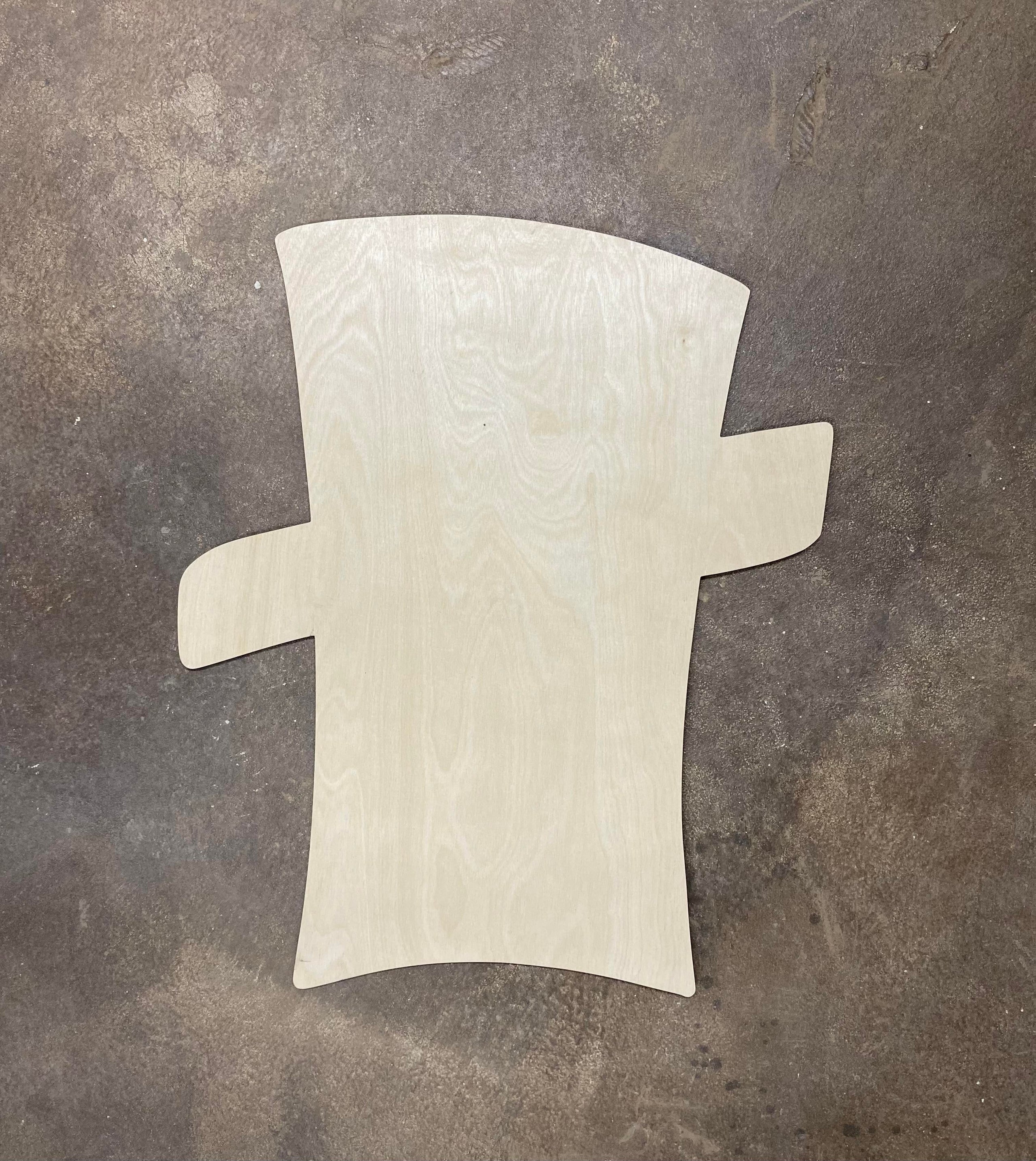 19" WHIMSICAL SNOWMAN/SCARECROW WOOD DOOR HANGER CUT OUT | MR. PEACOCK ...