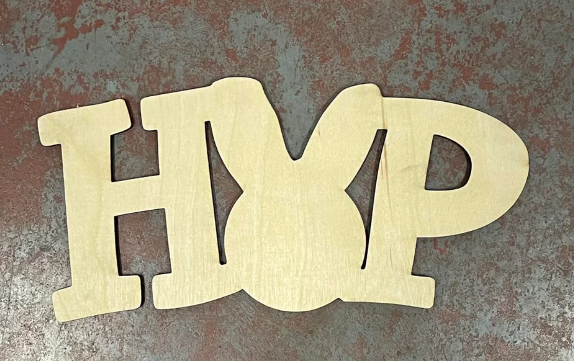 11" HOP For 15" Rounds Wood Cutouts | MR. PEACOCK'S WOOD LLC
